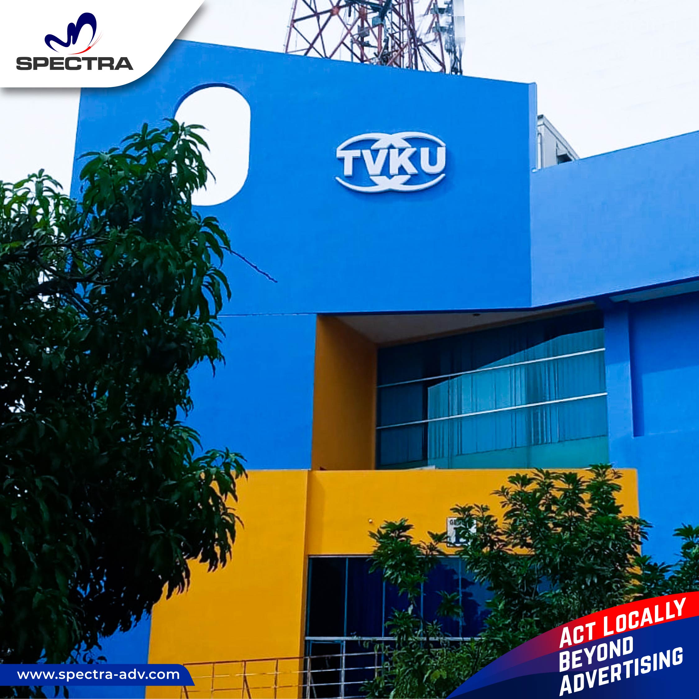 Letter Sign & Neon Box, TVKU UDINUS – SEMARANG – Spectra