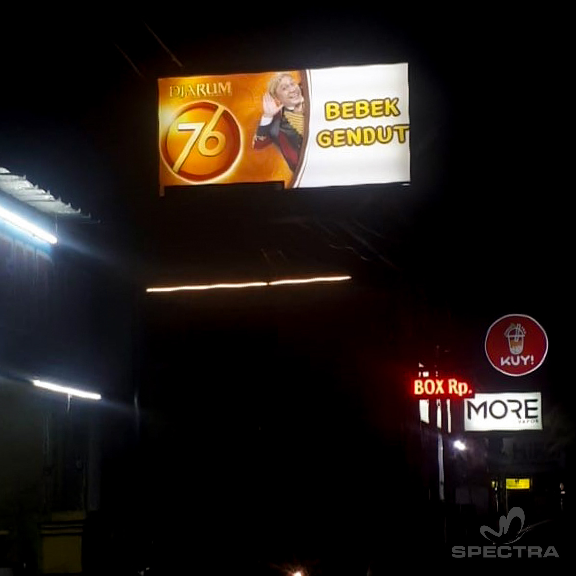 Neon Box Djarum 76, WM Bebek Gendut – SEMARANG – Spectra