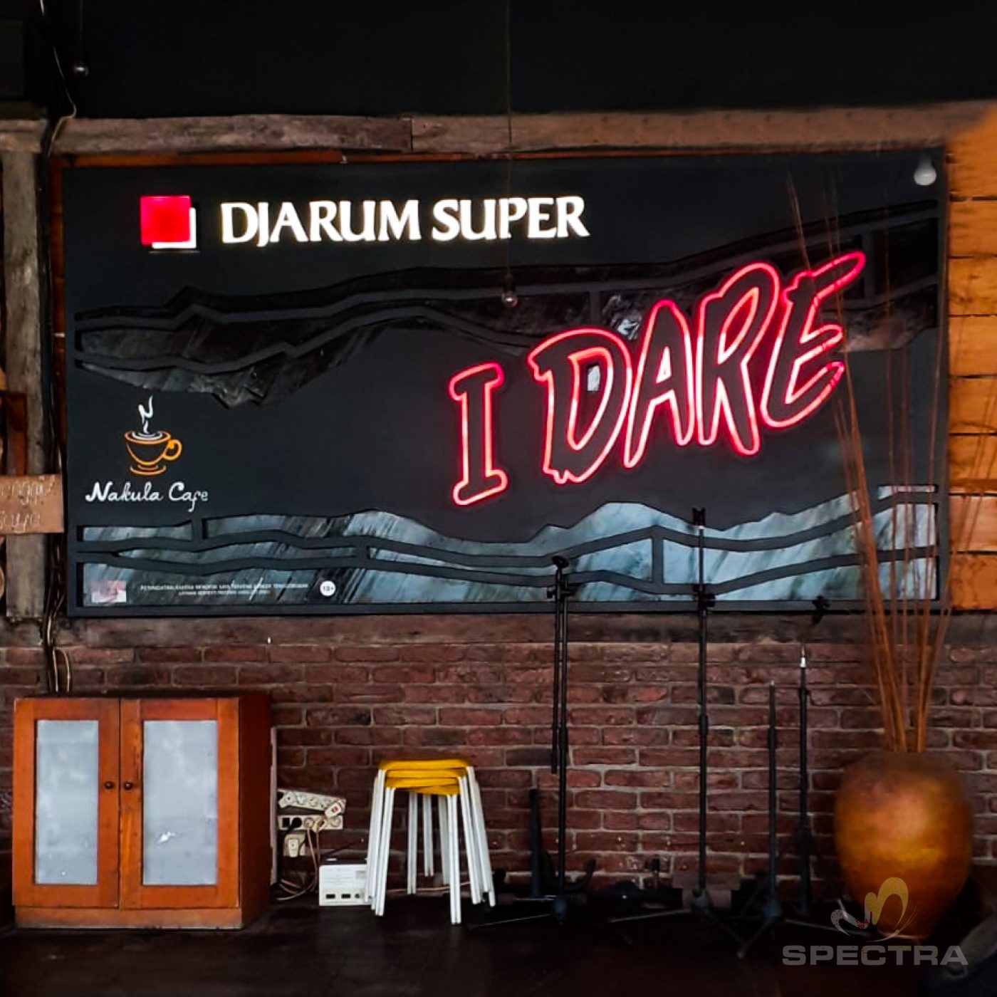 Branding Djarum Super Nakula Cafe – TEGAL – Spectra