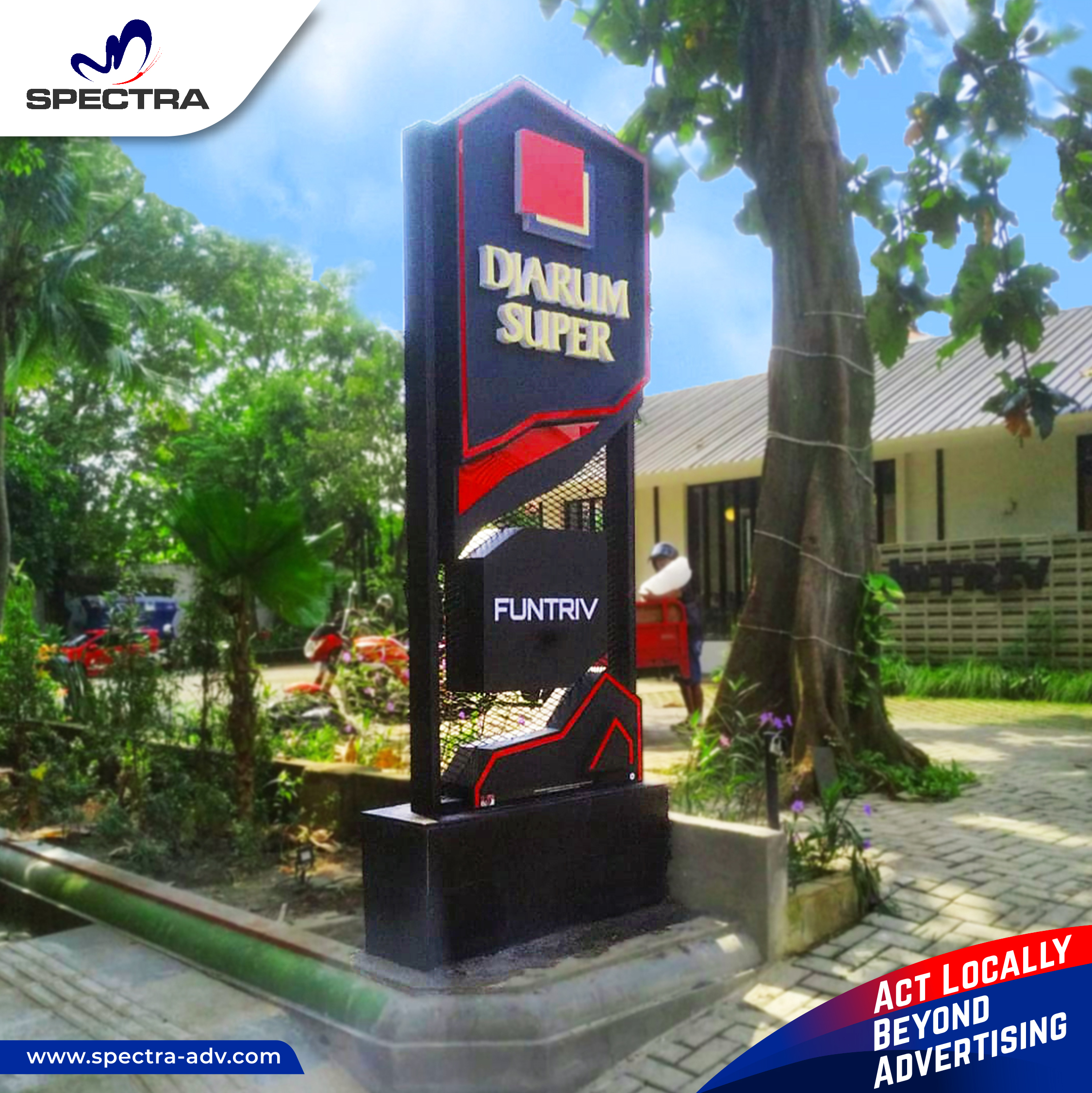 Branding Djarum Super, Funtriv Coffee – PATI – Spectra